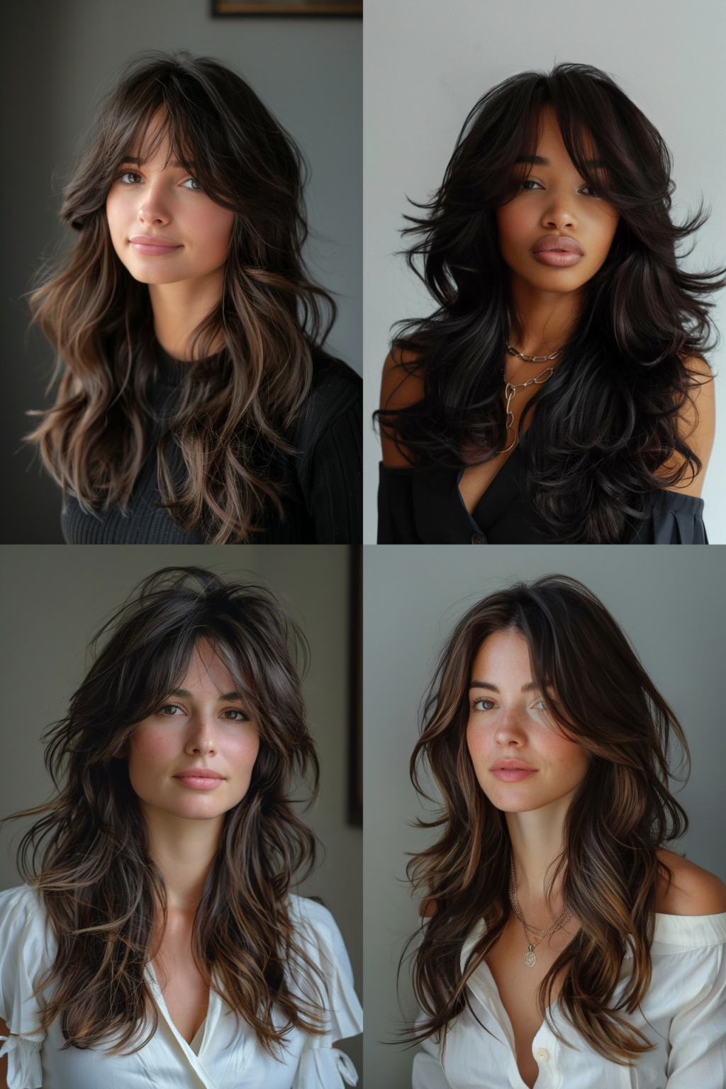 19 Trendsetting Long Curtain Bangs Ideas for Straight Hair Enthusiasts ...