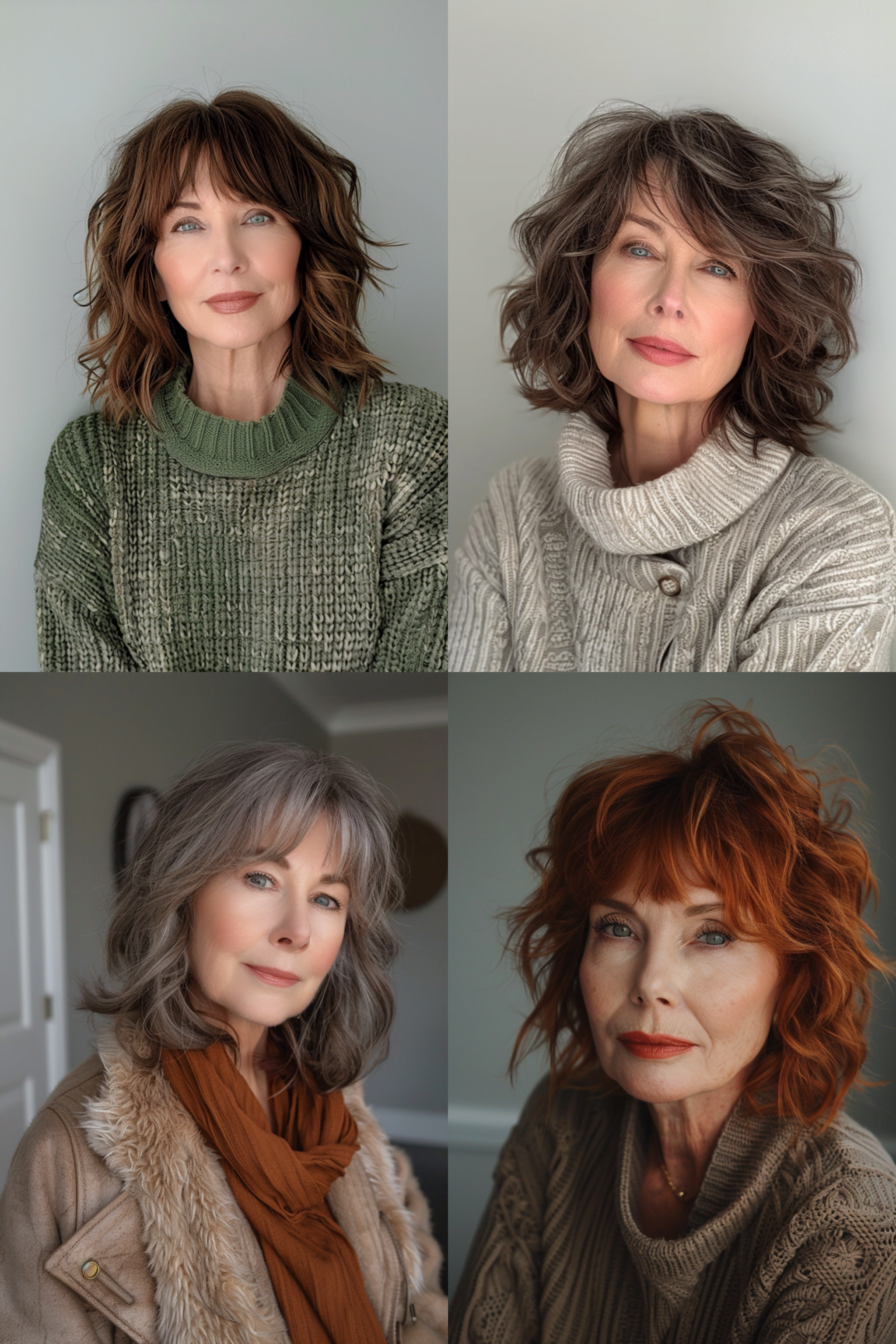 22 Youthful Shag Haircuts for Women Over 50 – StyleBliss