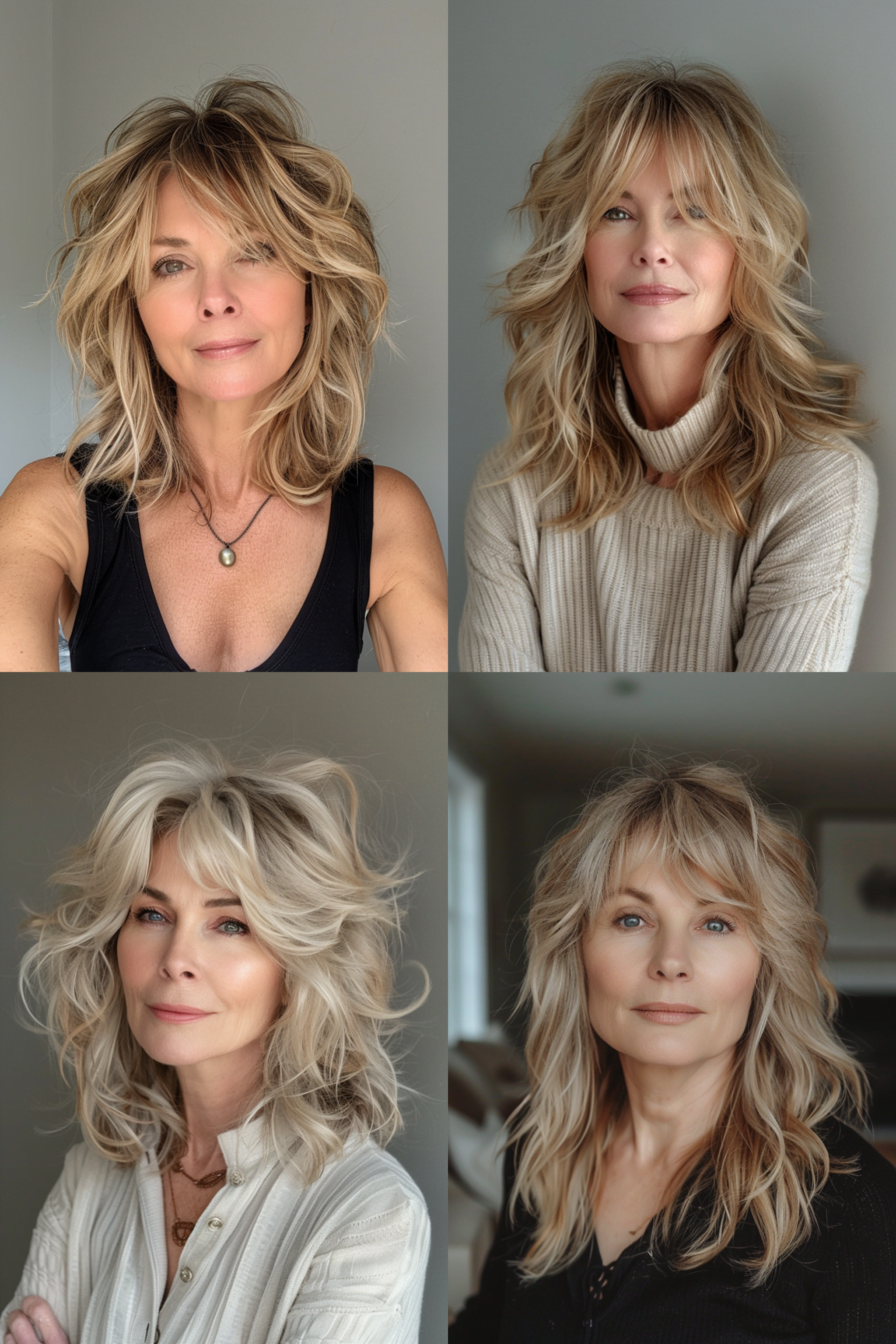 22 Youthful Shag Haircuts for Women Over 50 – StyleBliss