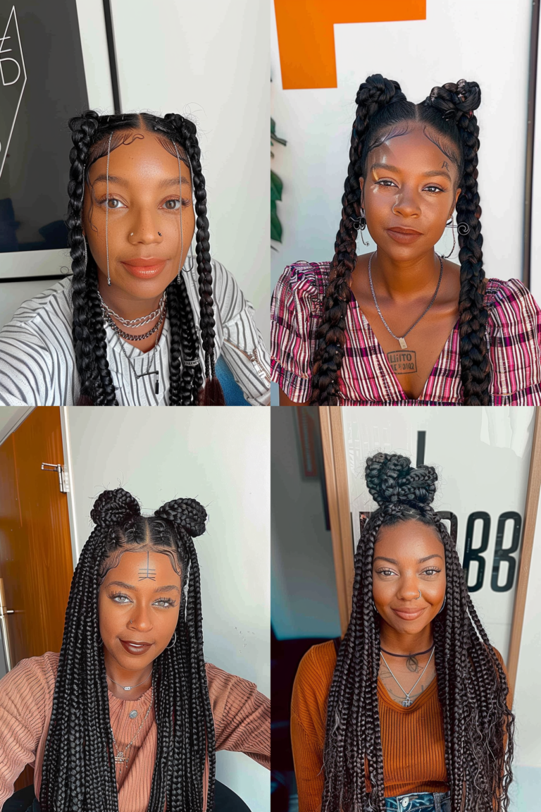 22 Beautiful Knotless Braids Ideas – StyleBliss