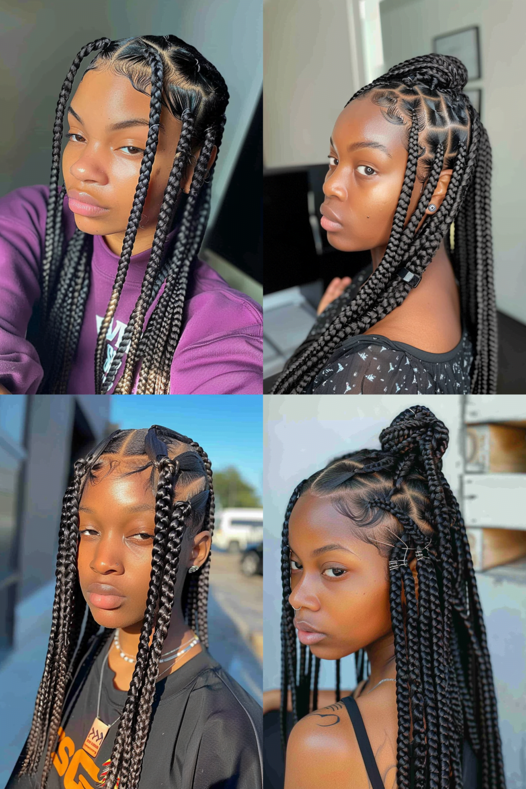 22 Beautiful Knotless Braids Ideas – StyleBliss